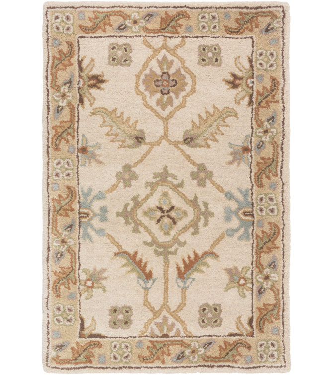 Lark Manor BuckHill Hand Tufted Wool Floral Indoor Rug & Reviews | Wayfair